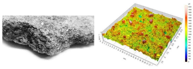 Surface Roughness Of Concrete Using 3D Profilometry | Mi-Net